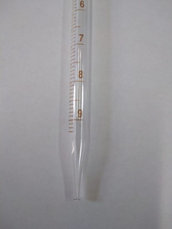 Pipeta graduada de vidrio clase A - Grupo Caramu